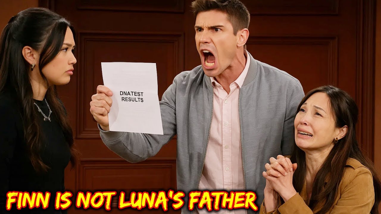 DNA Truth – Finn Is Not Luna’s Father The Bold and the Beautiful ...
