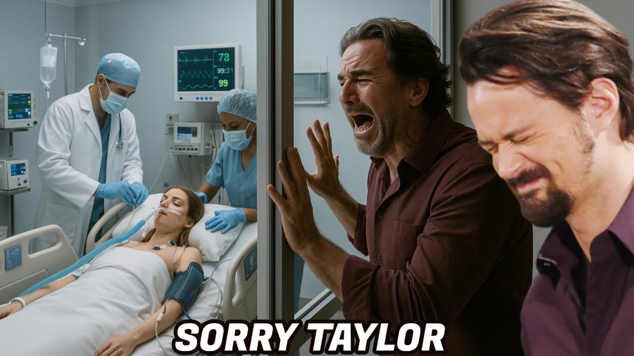 Taylor was in a serious car accident – Ridge burst into tears of regret ...