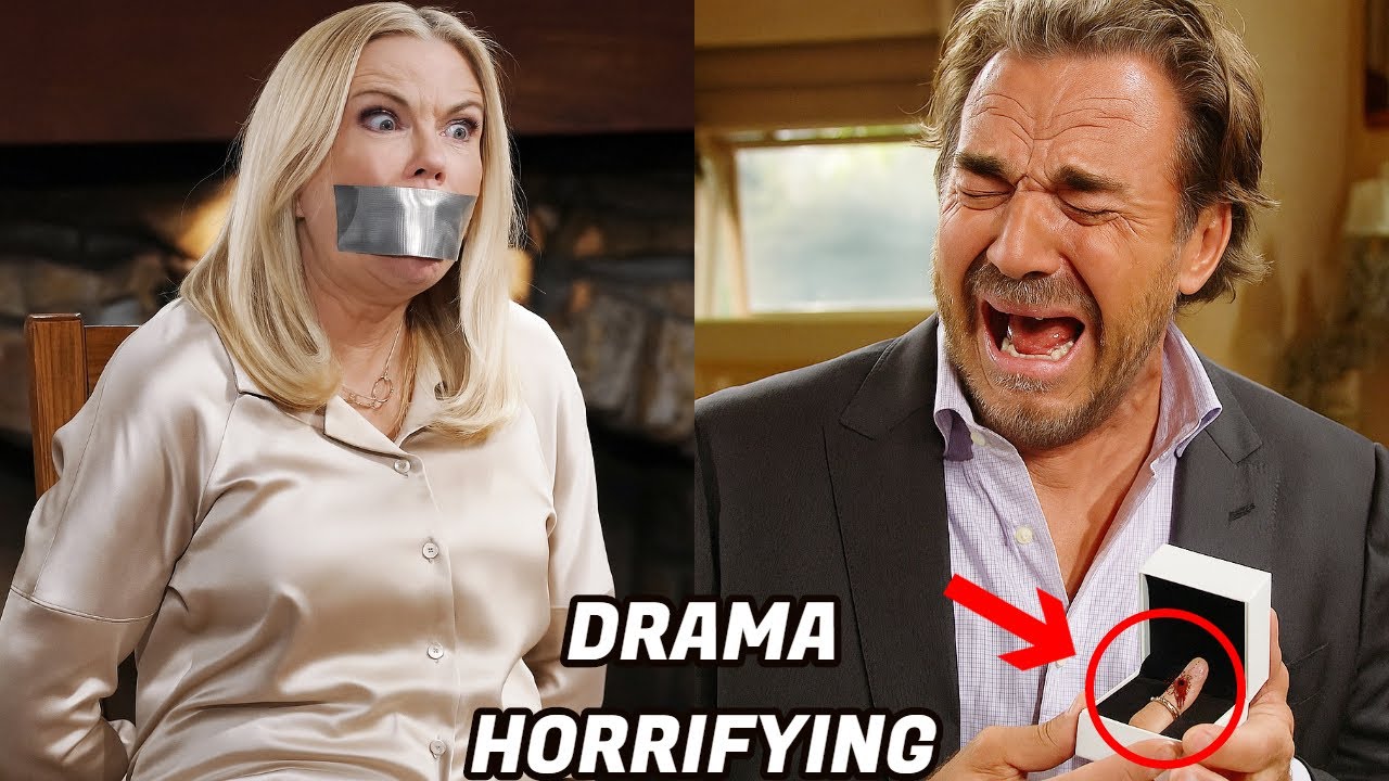 Brooke is kidnapped – Ridge faints when he sees Brooke’s finger The ...