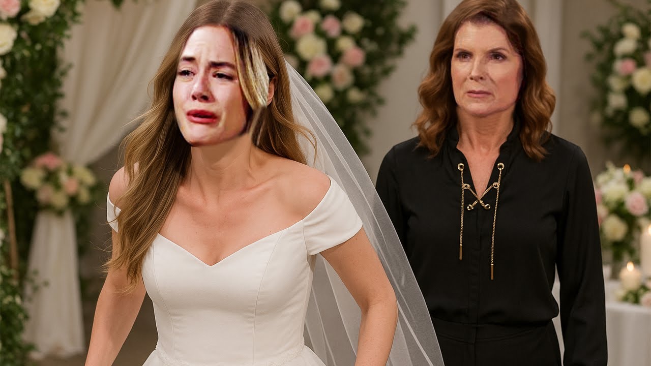 Hope burst into tears and ran away from the wedding when Sheila ...